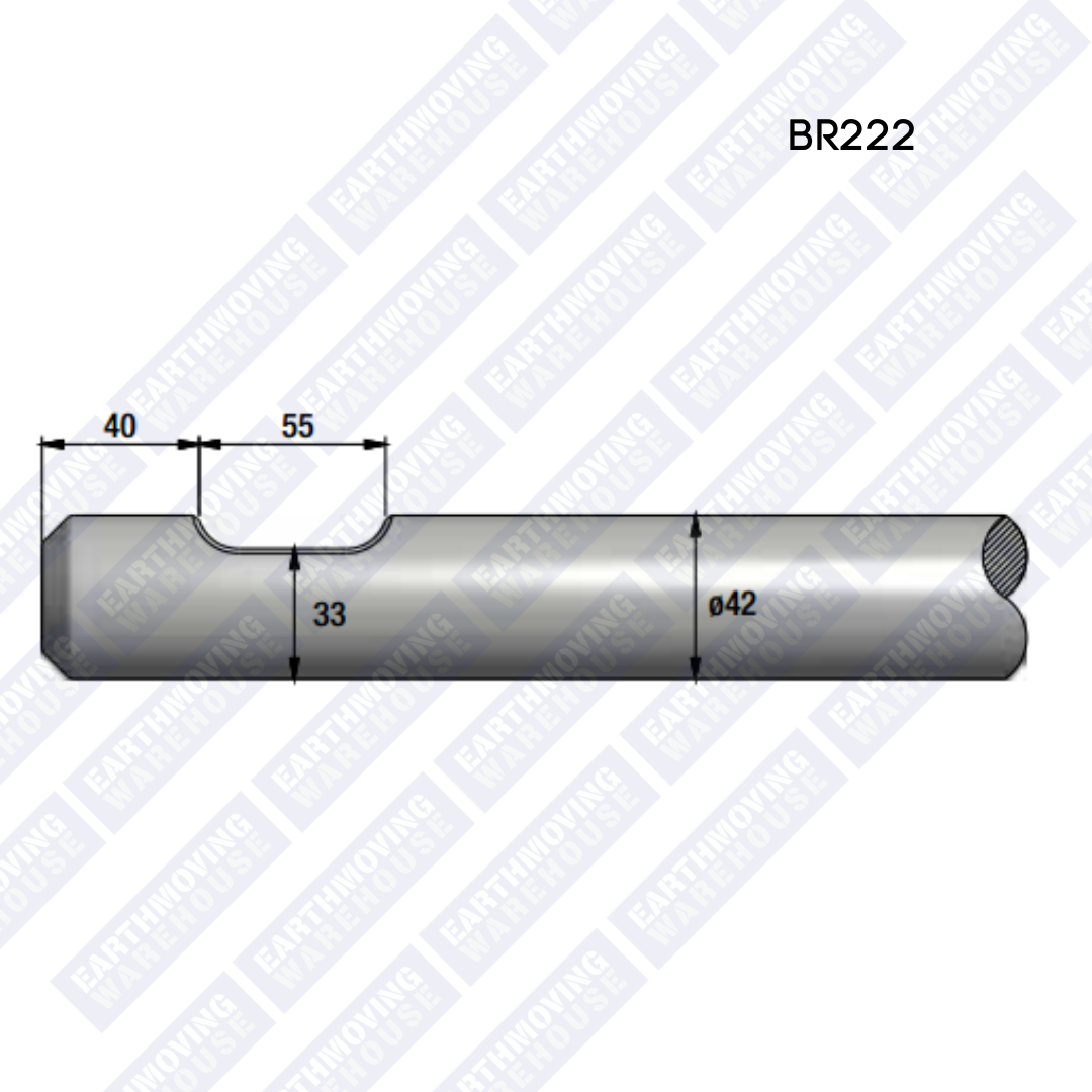 Chisel to Suit RAMMER BR222 Rock Breaker