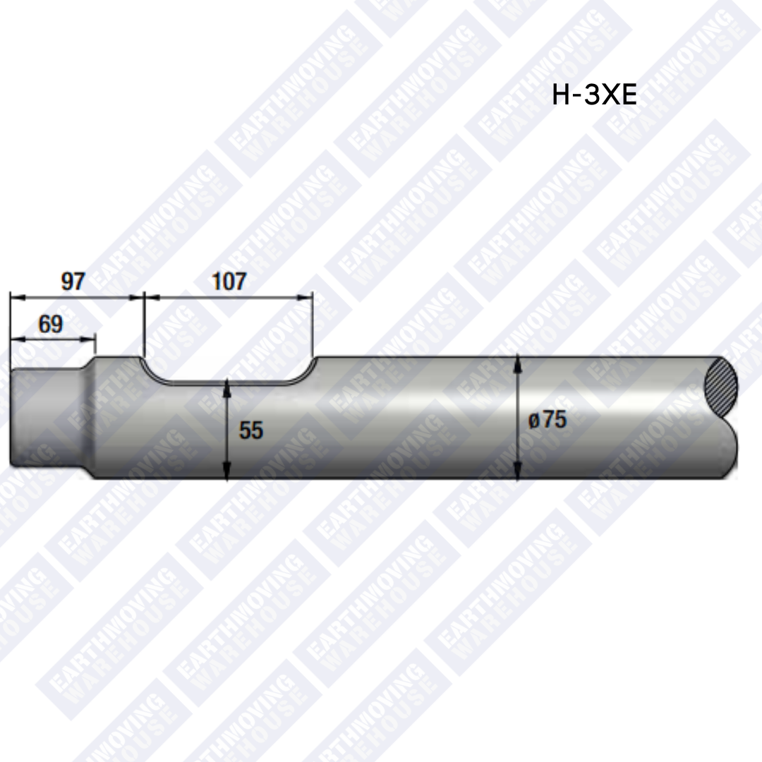 Chisel to Suit NPK H-3XE Rock Breaker
