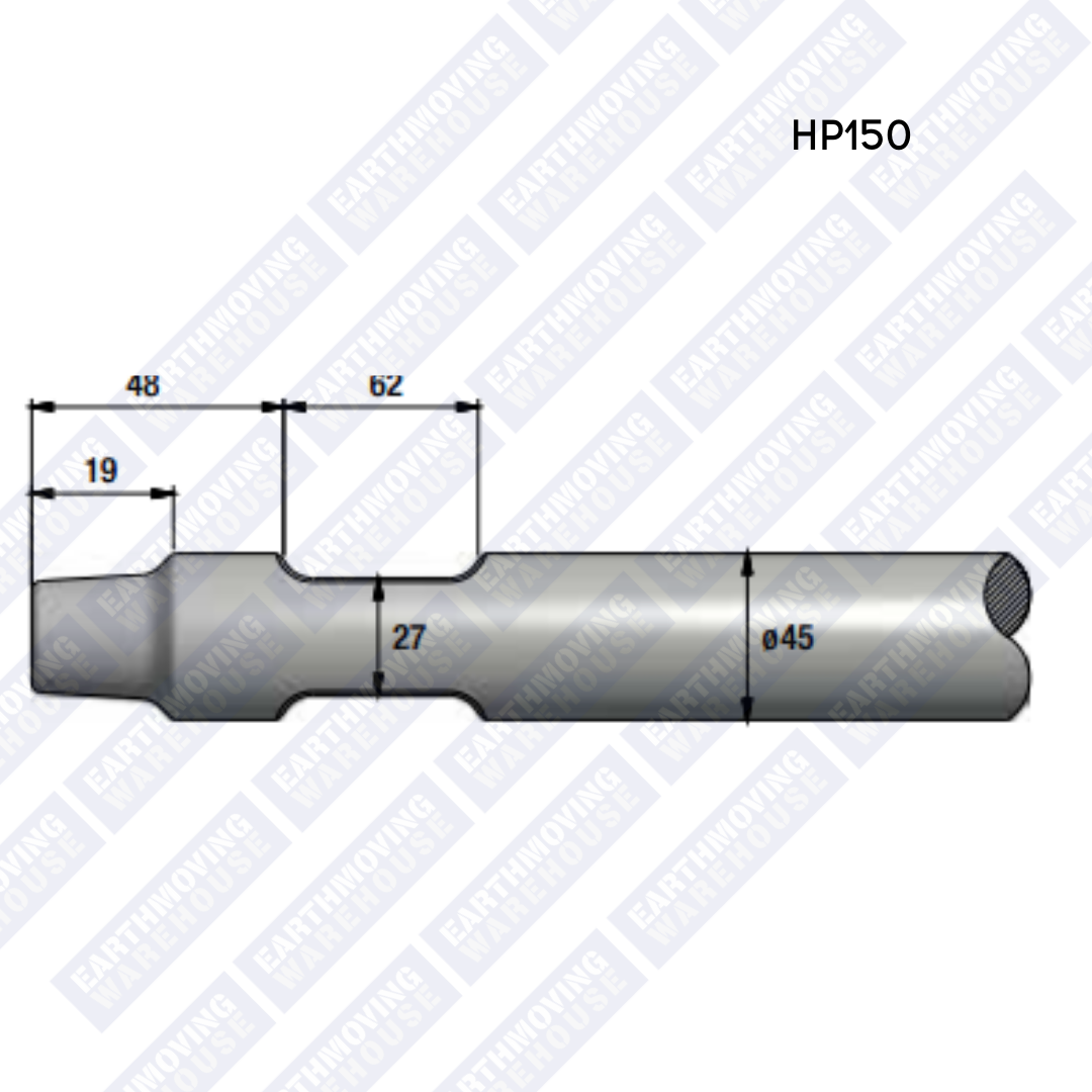 Chisel to Suit INDECO HP150 Rock Breaker