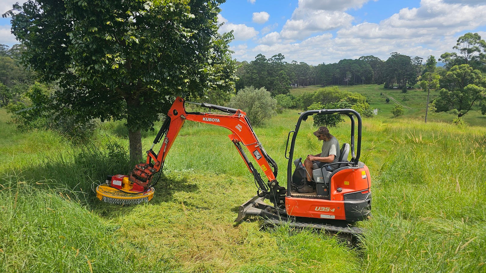 Slashers for Mini Excavators - EQ-EXSL900 Slasher