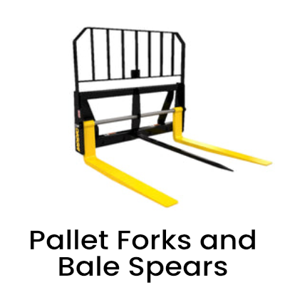 Mini Loader-Pallet Forks and Bale Spears