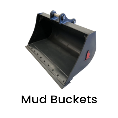 Backhoe-mud Bucket