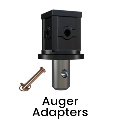 Excavator-Auger Adapter