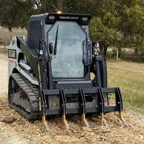 Himac Ripper / Scarifier for Skid Steer