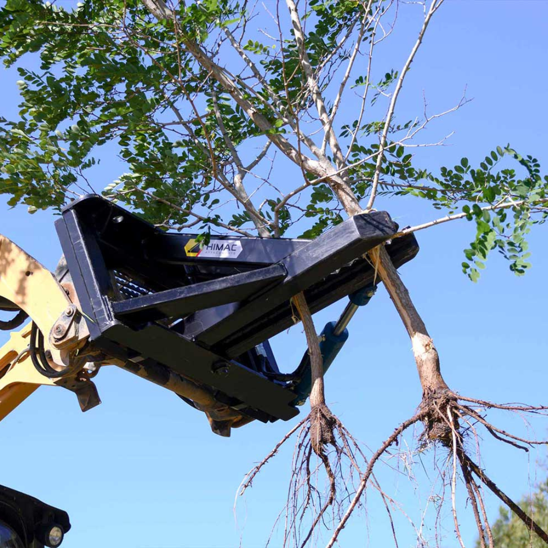 Himac Tree / Vine Puller for Skid Steer – Earthmoving Warehouse