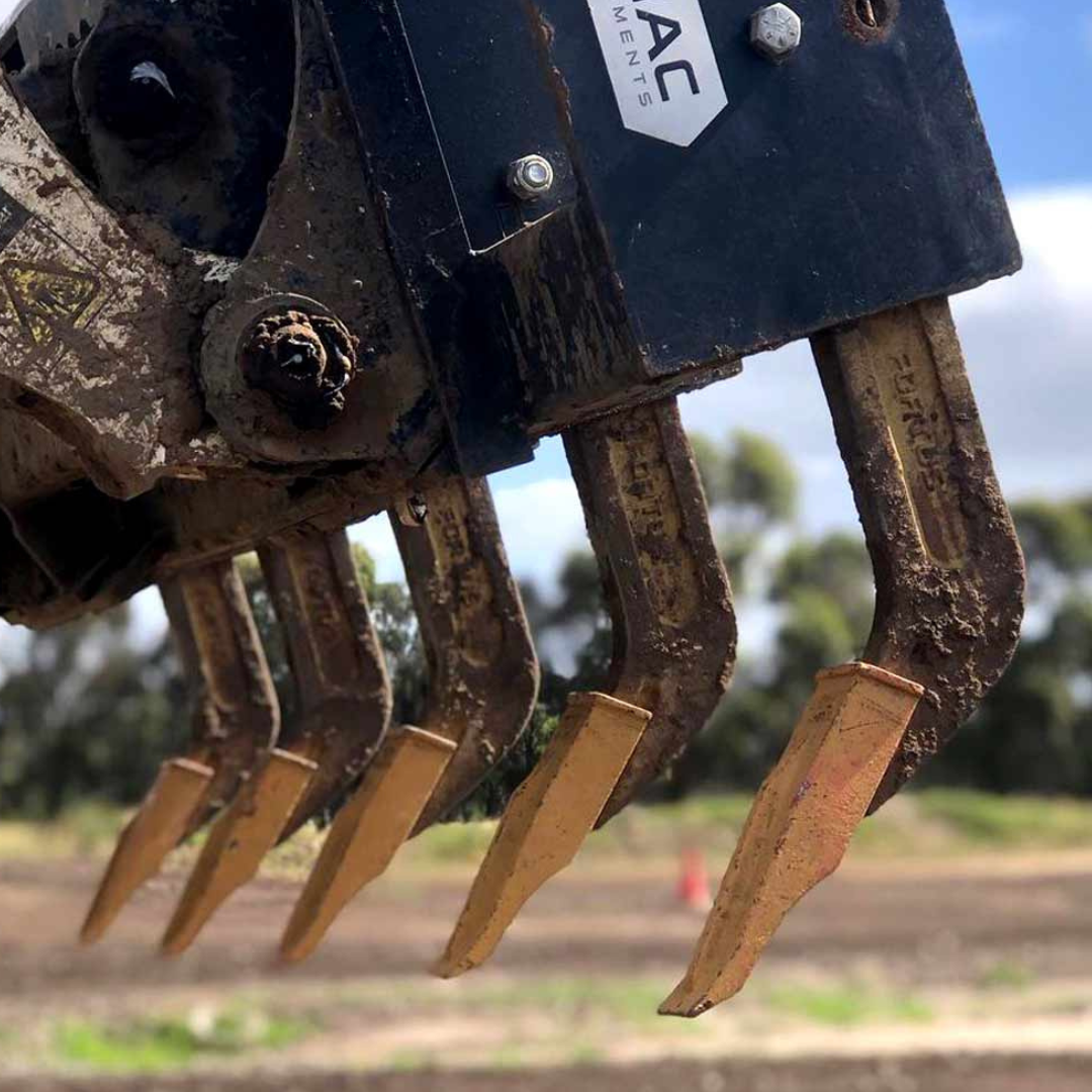 Himac Ripper / Scarifier for Skid Steer – Earthmoving Warehouse