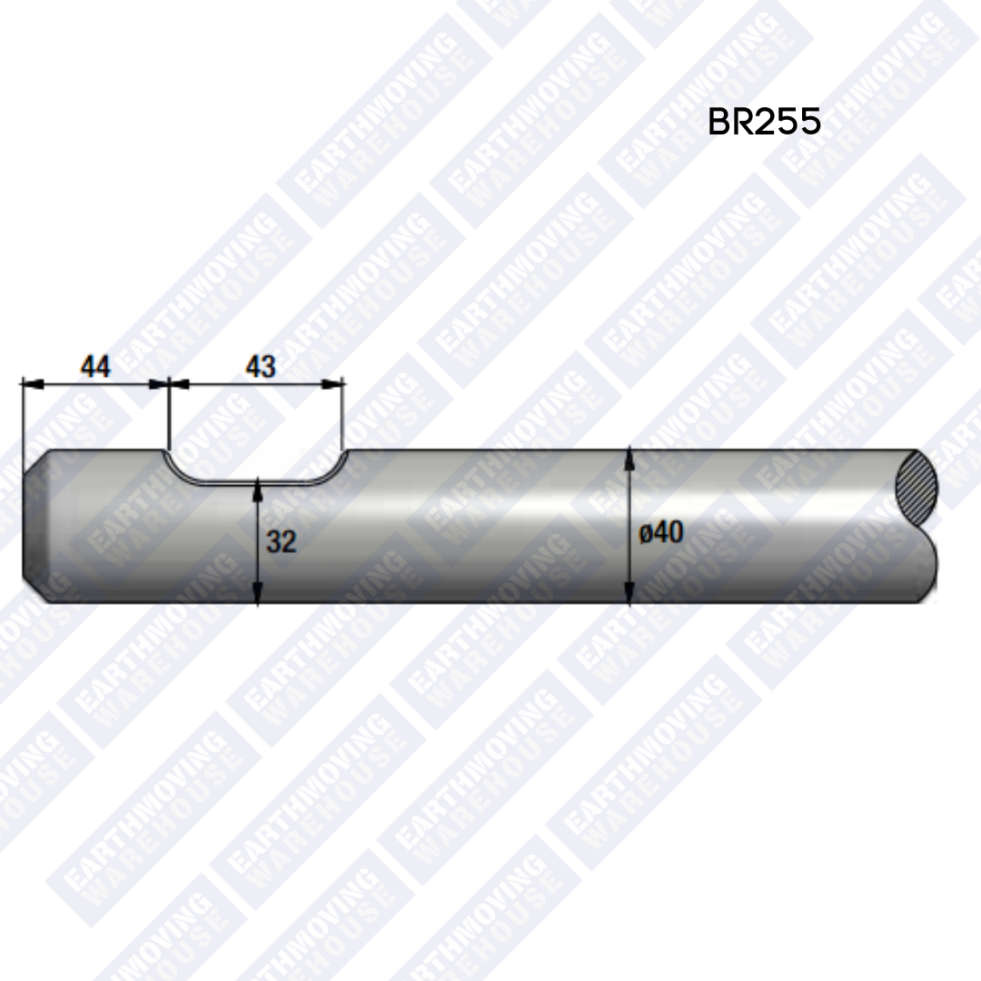 Chisel to Suit RAMMER BR255 Rock Breaker