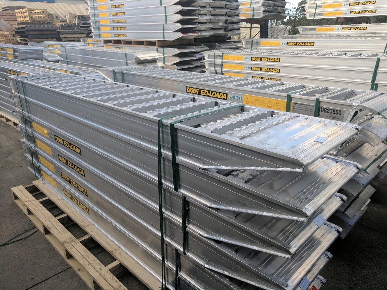 Digga 9T Aluminium Loading Ramps