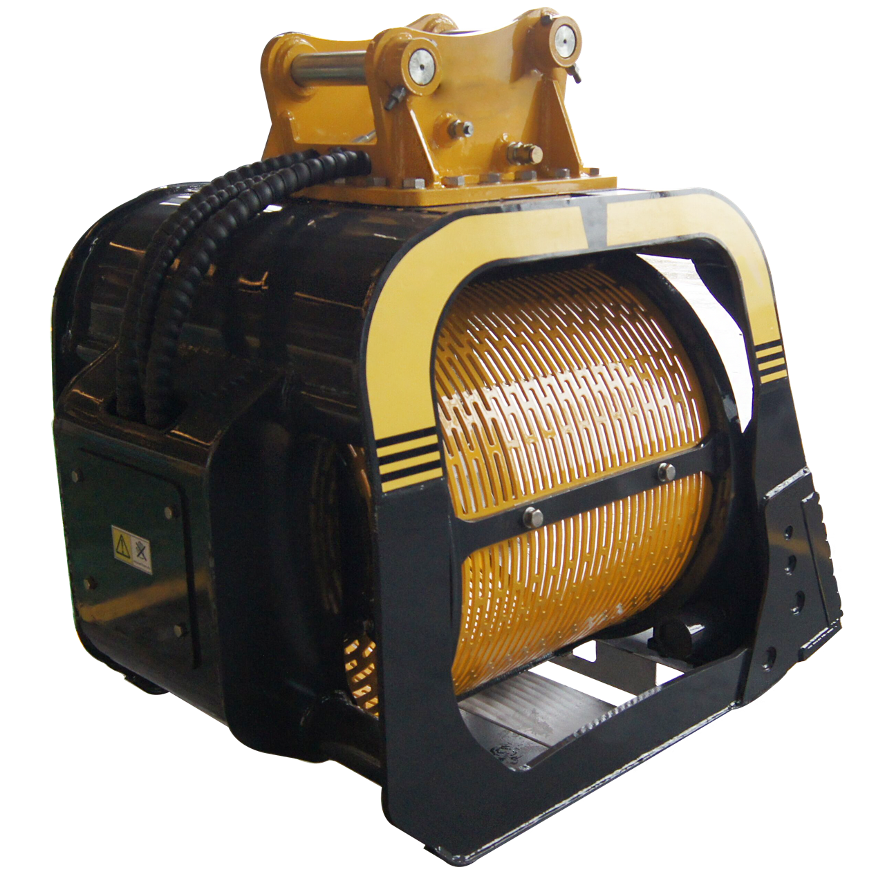 EarthQuake Rotary Screening Buckets for Excavators