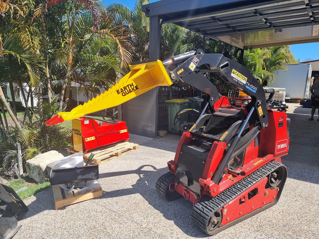 Earthquake Stump Bucket for Mini Diggers – Earthmoving Warehouse