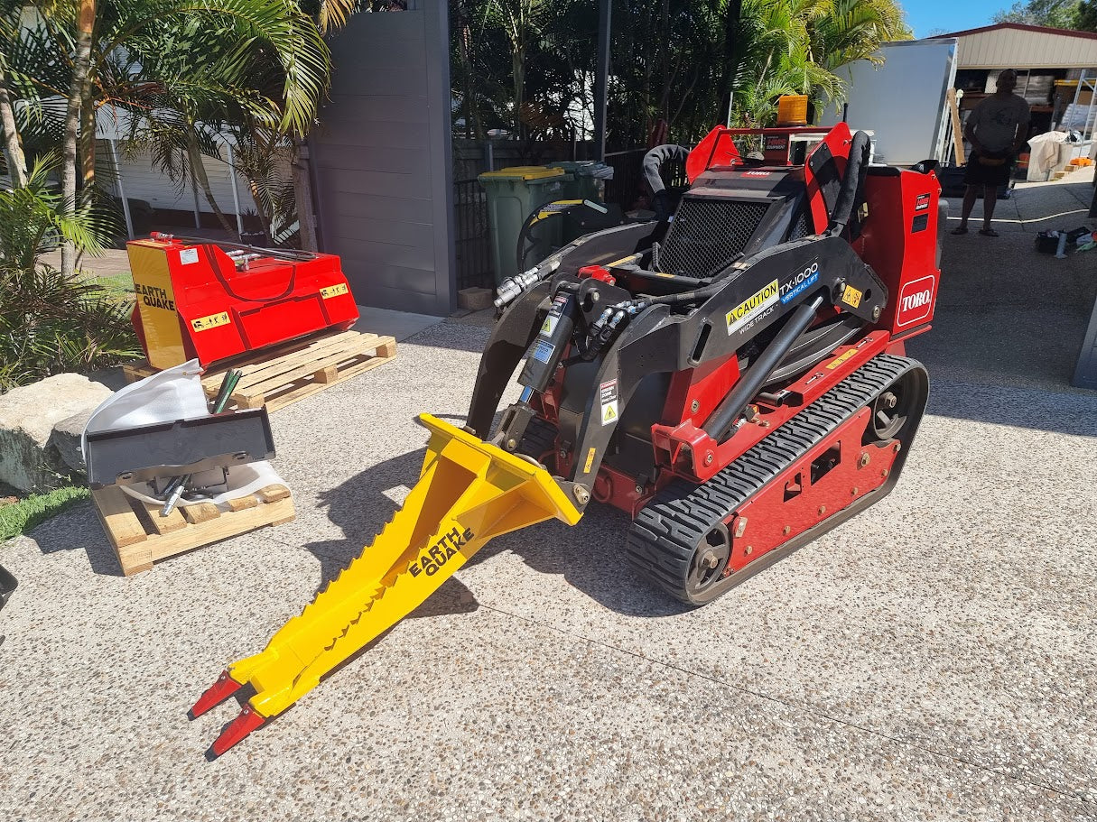 Earthquake Stump Bucket for Mini Diggers – Earthmoving Warehouse