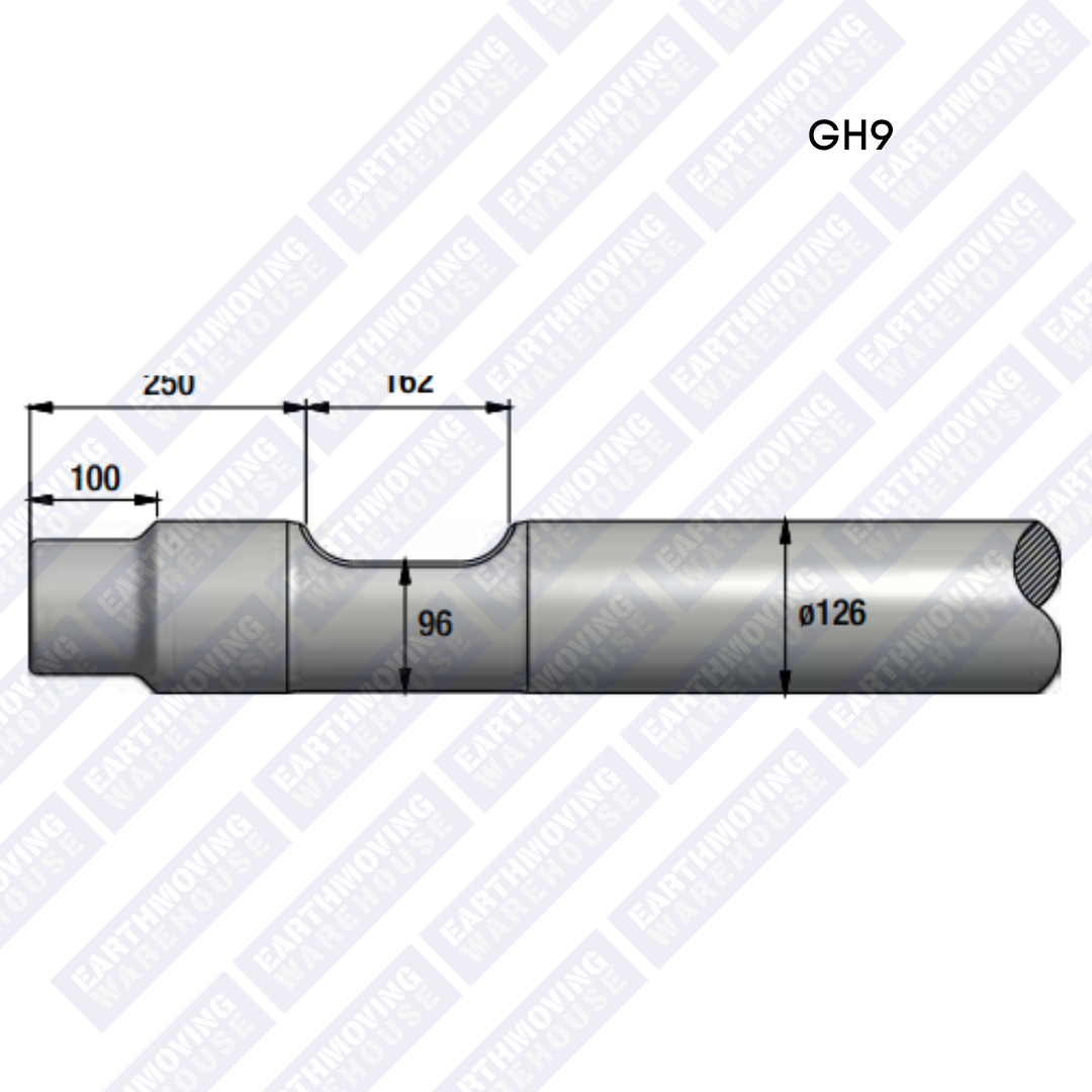 Chisel to Suit NPK GH9 Rock Breaker