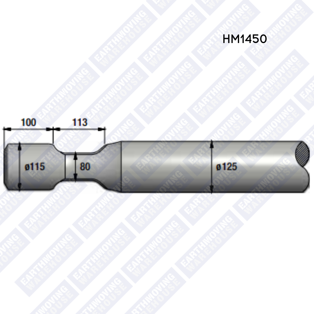 Chisel to Suit JCB HM1450 Rock Breaker