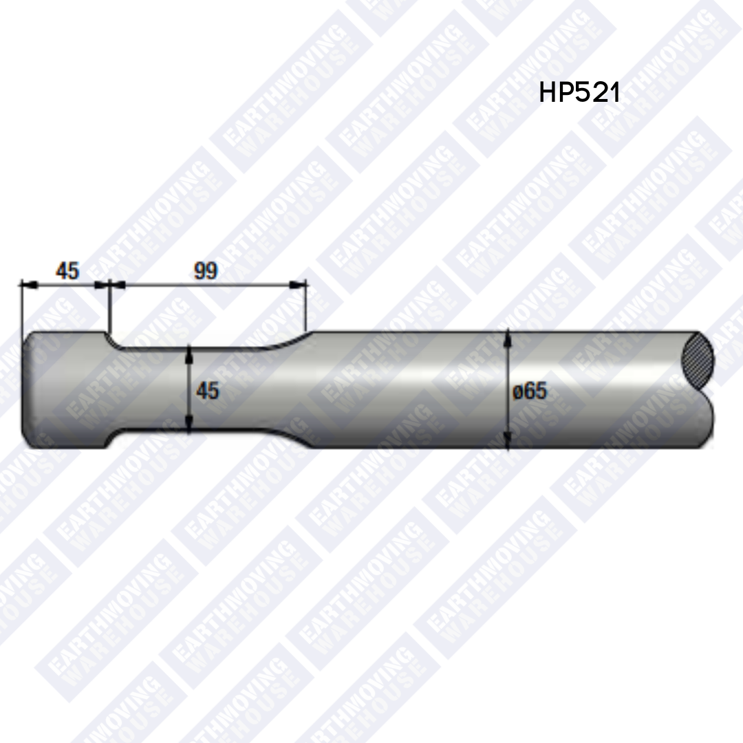 Chisel to Suit INDECO HP521 Rock Breaker