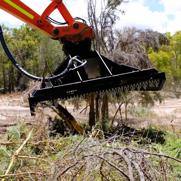 Himac Brush Cutter Slasher for Excavator