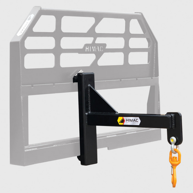 Himac Hook-On Lifting Boom for Skid Steer