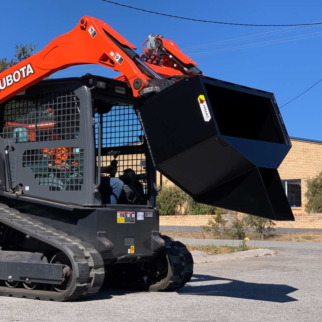 Himac Concrete Kibble Bucket for Skid Steer