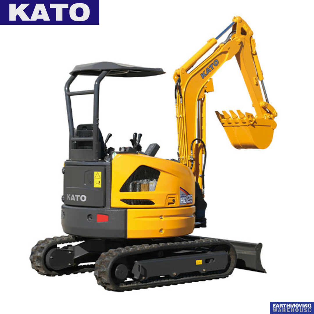 KATO HD25V5 Mini Excavator – Earthmoving Warehouse