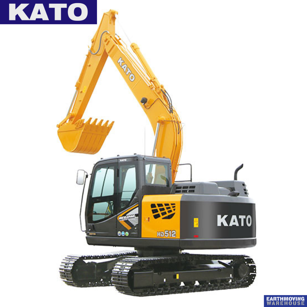 KATO HD512-7 Excavator – Earthmoving Warehouse