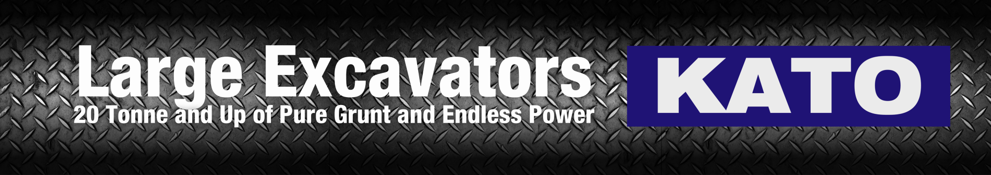 Kato Large Excavators