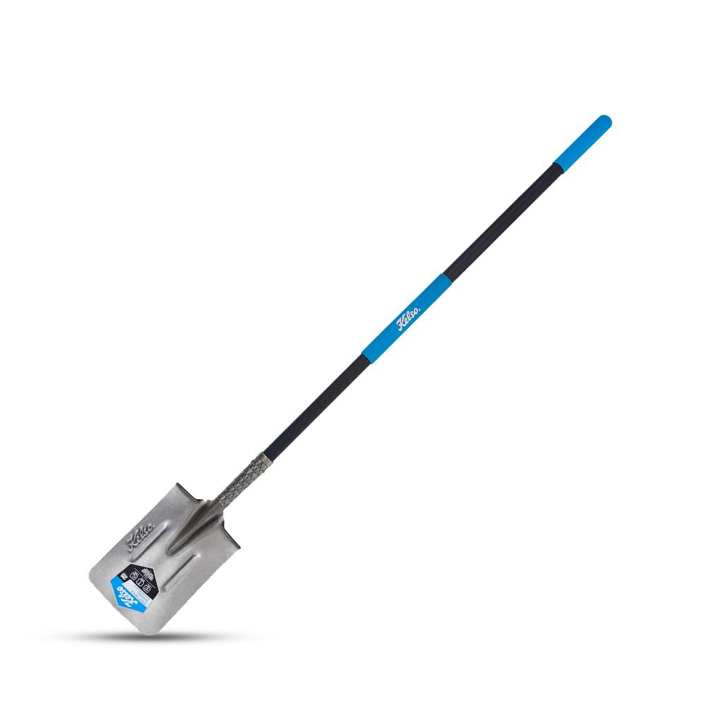 Kelso 642494 Fibreglass Square Mouth Post Hole Shovel with Long Handle