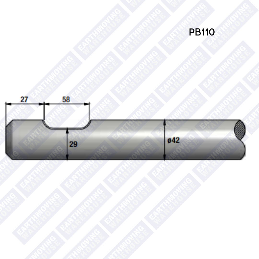 Chisel to Suit EPIROC PB110 Rock Breaker