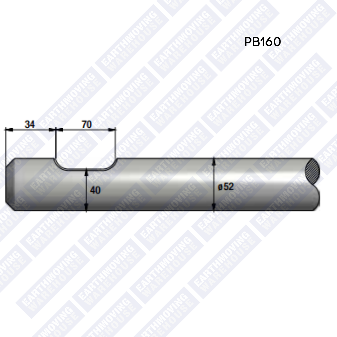 Chisel to Suit EPIROC PB160 Rock Breaker