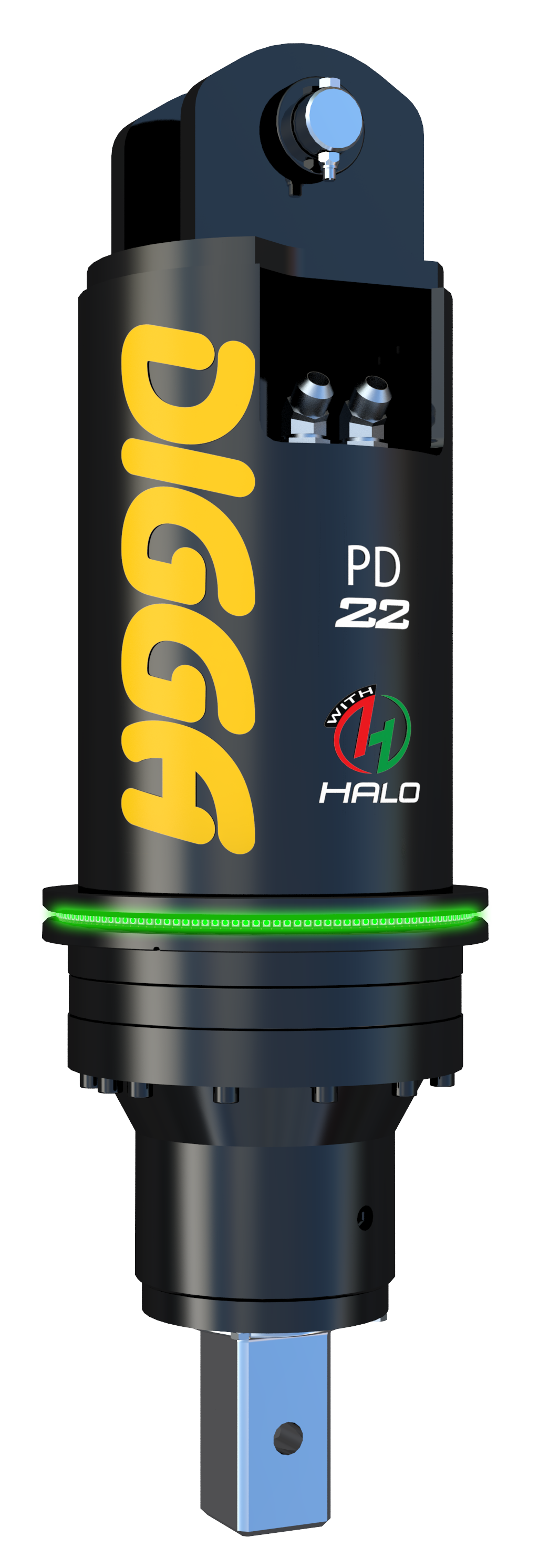 Digga PD22 and PDH22 Auger Drive for Excavators up to 22T