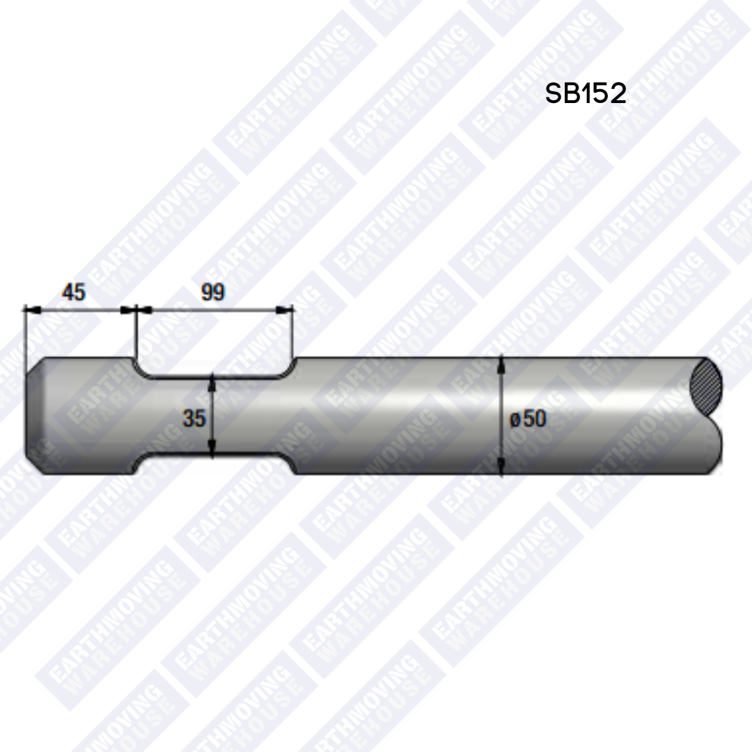 Chisel to Suit EPIROC SB152 Rock Breaker