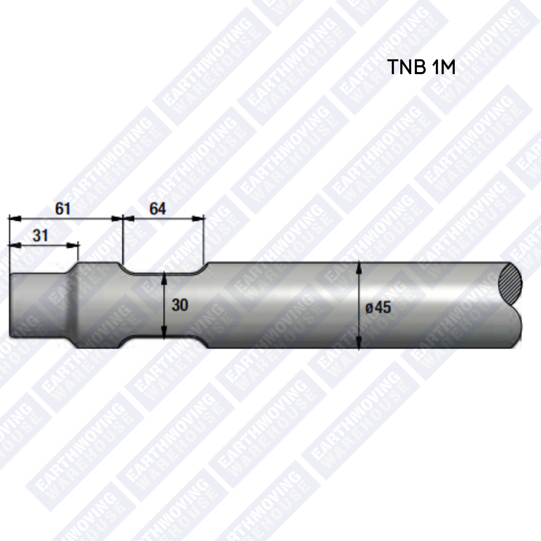 Chisel to Suit TOKU TNB-1M Rock Breaker