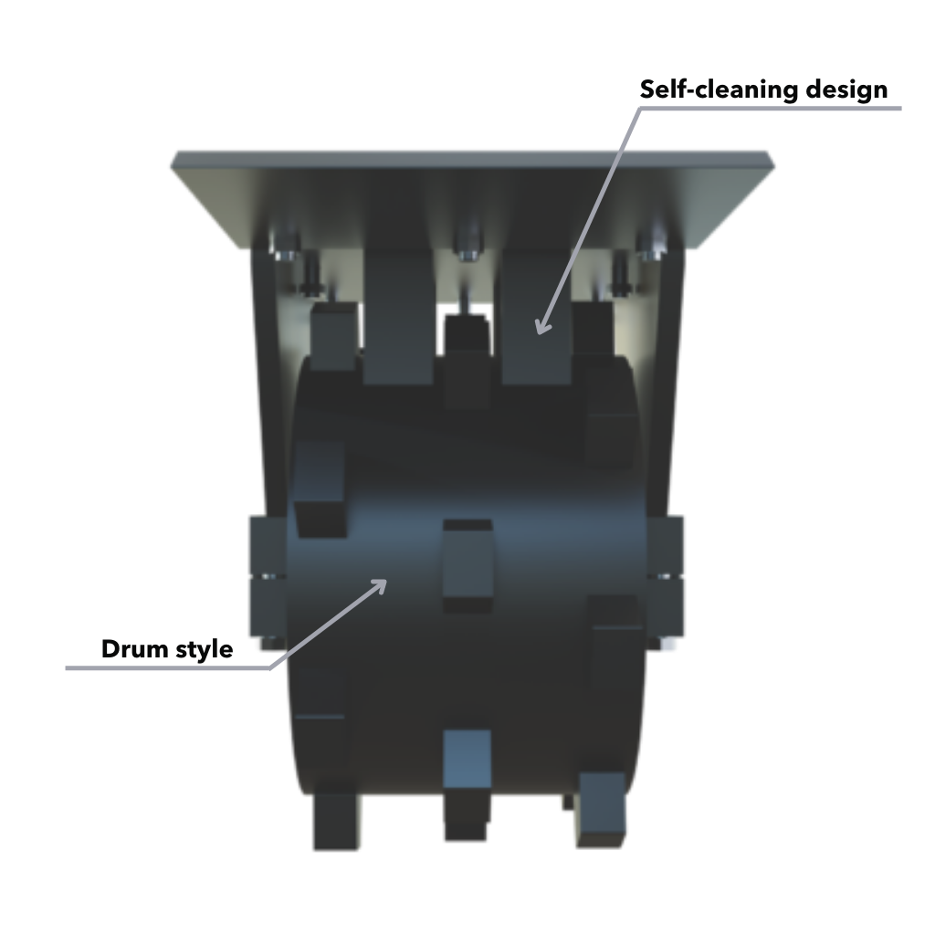 Compaction Wheel 18-23T to suit Excavators
