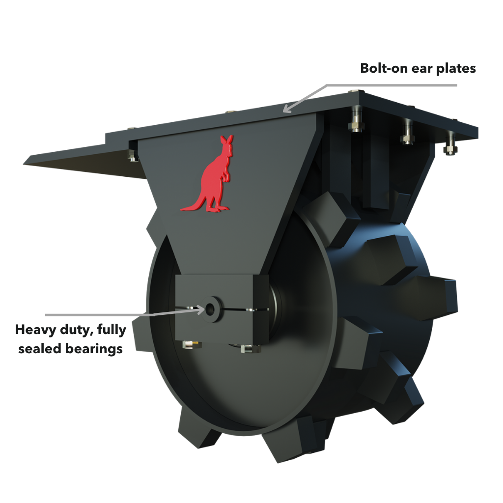 Compaction Wheel 24-29T to suit Excavators