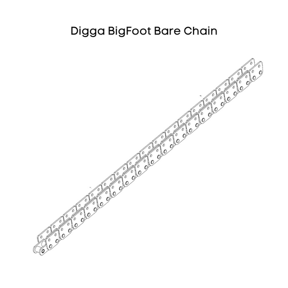 Digga BigFoot XD Trencher Chains - 900 DIG- 2" Pitch
