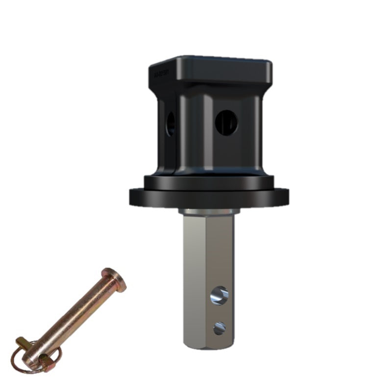 Auger Adapter 57mm Square to 2" Hex