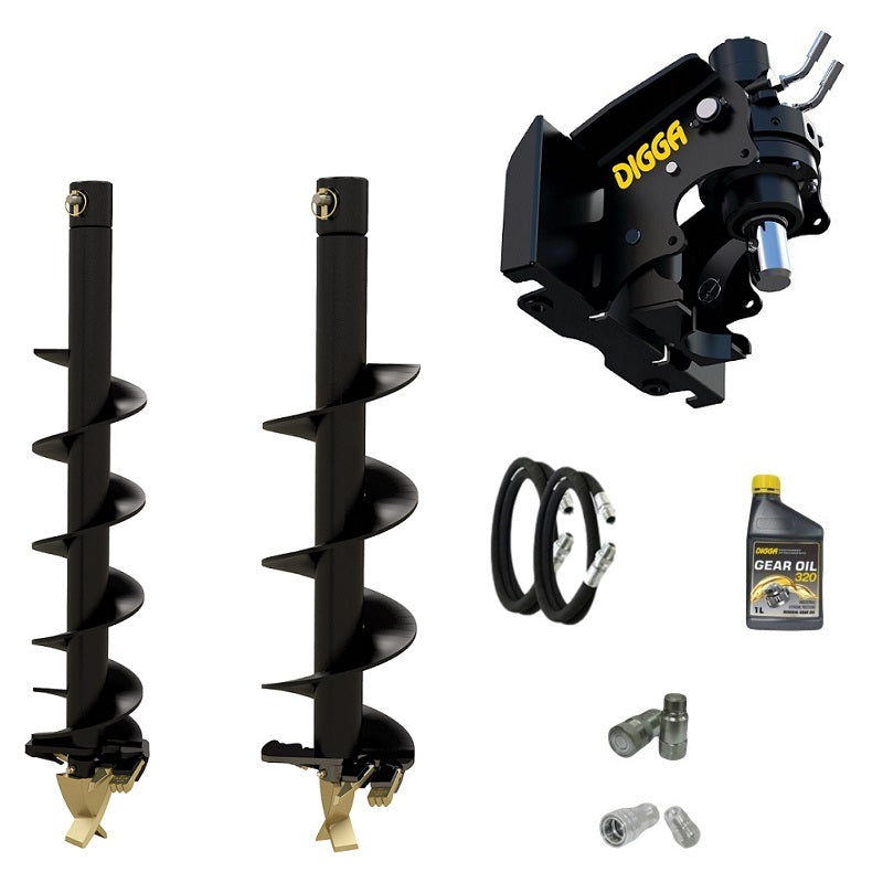 Digga ML auger drive combo package mini loader