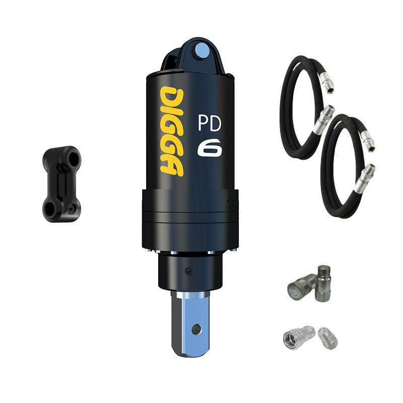 Digga PD6 Auger Drive for Mini Excavators up to 6.5T