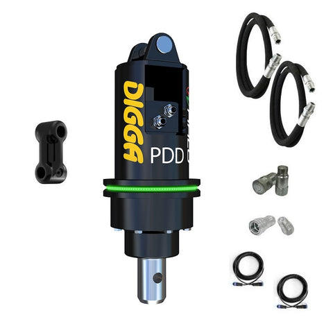 Digga PDD and PDDH Auger Drive for Mini Excavators up to 2T ...
