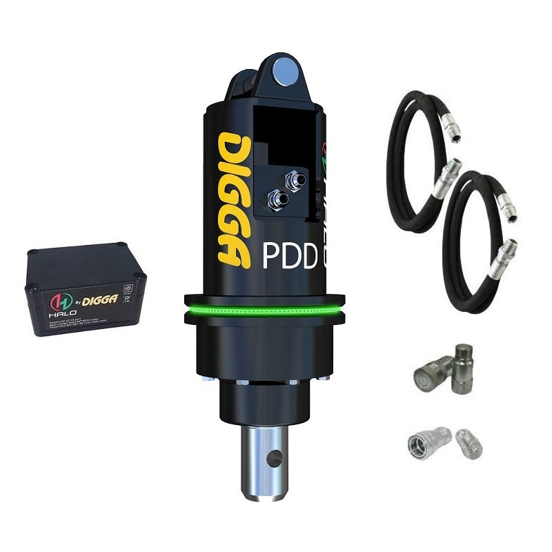 Digga PDD and PDDH Auger Drive for Mini Excavators up to 2T ...
