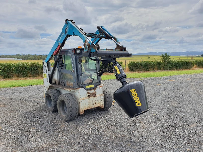 160 Ltr Cement Mixer Bowl 65mm Round Drive Sliding Mount Frame Cradle