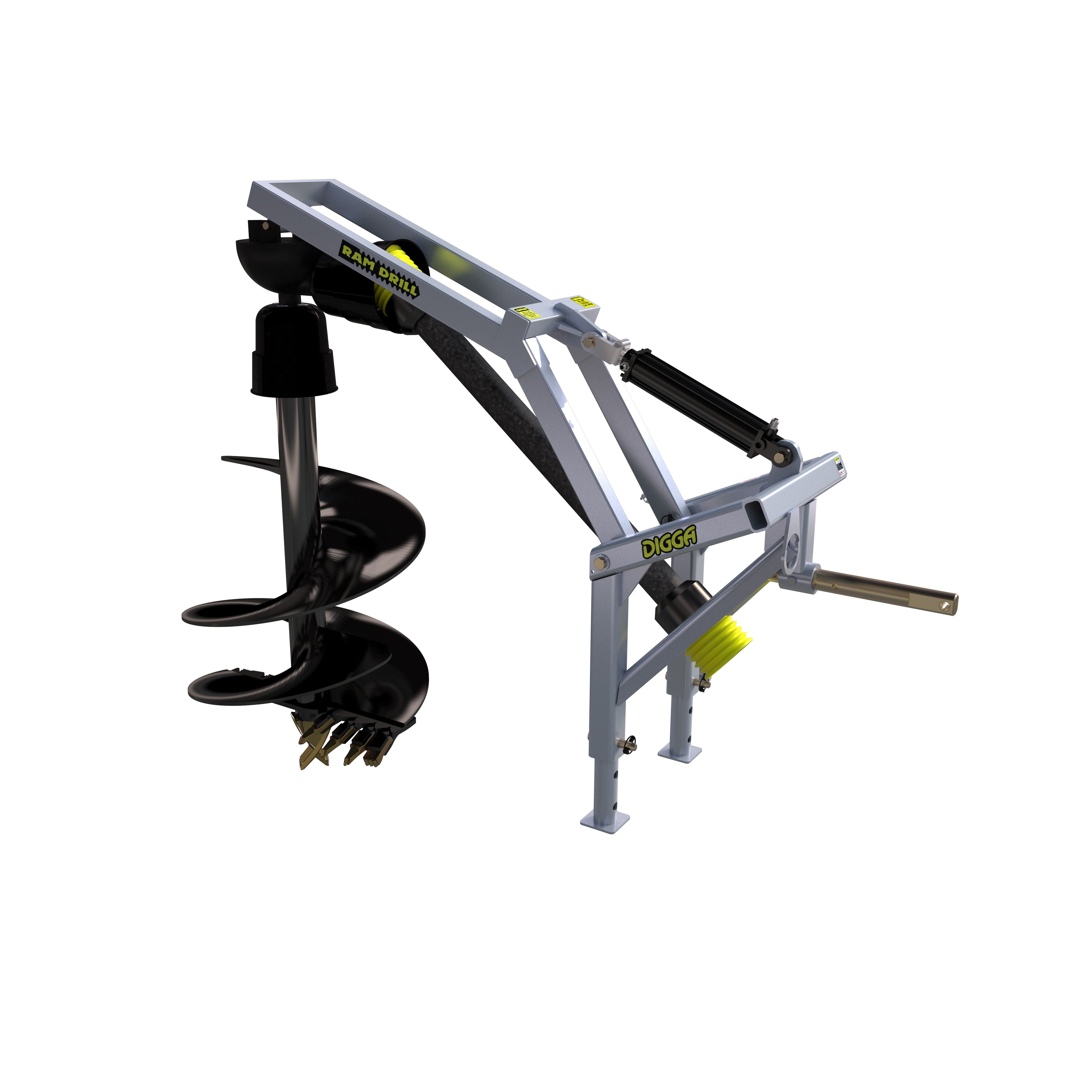 Digga Ram Drill - PTO Shaft Driven