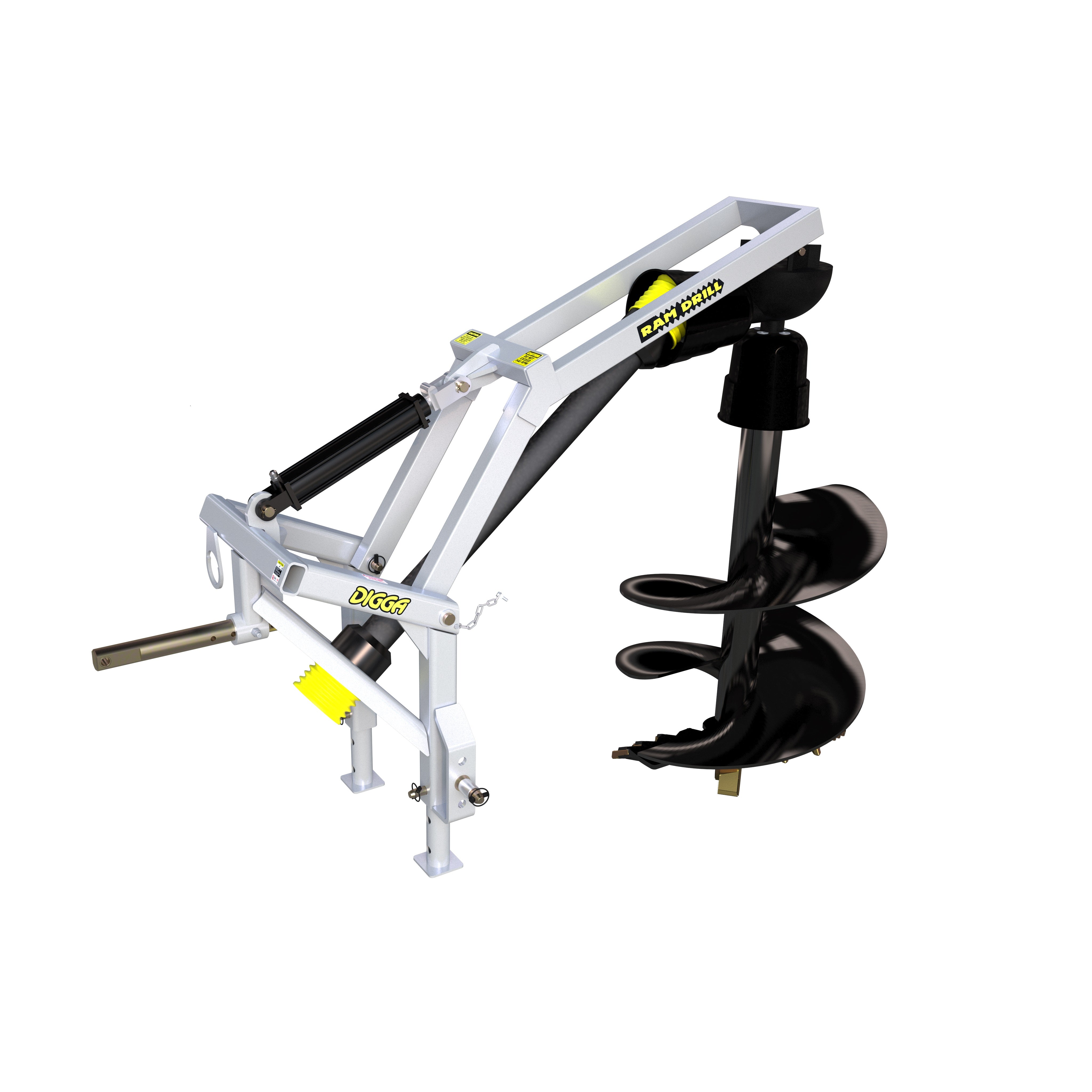 Digga Ram Drill - PTO Shaft Driven