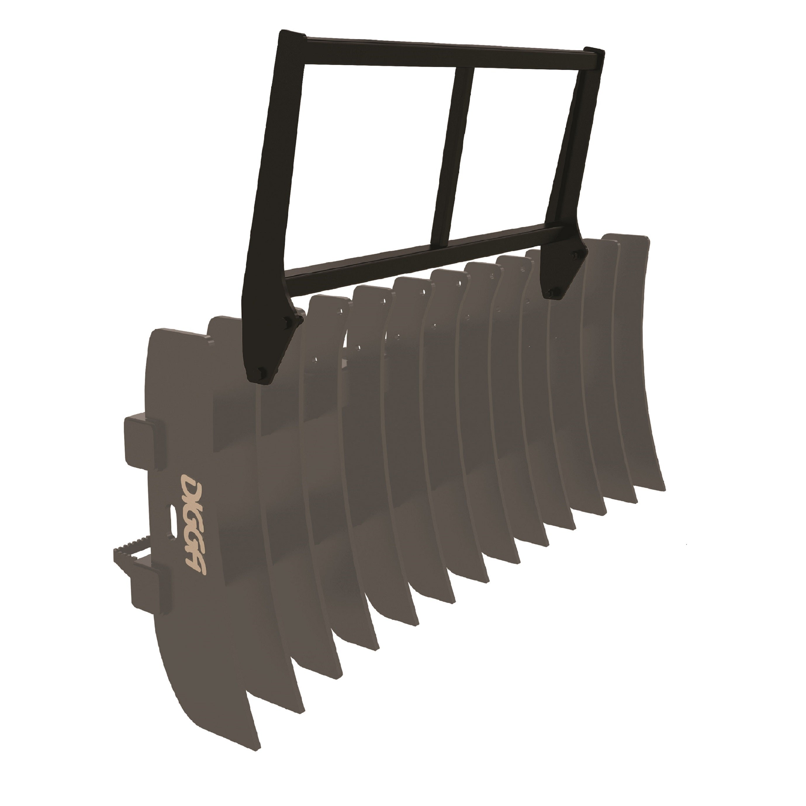 Digga Stick Rake for Euro Hitch Tractors
