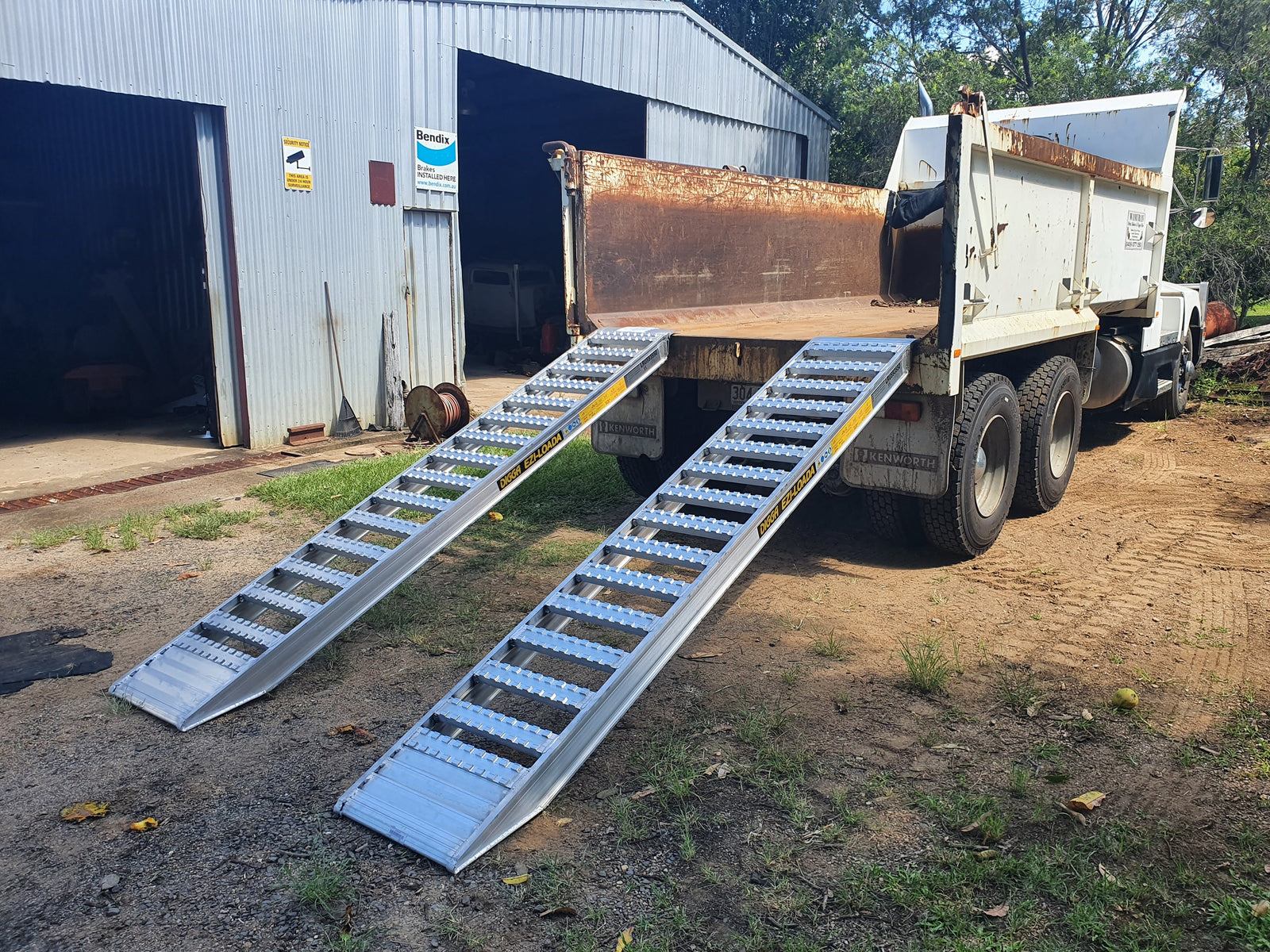 Digga 6.2T Aluminium Loading Ramps