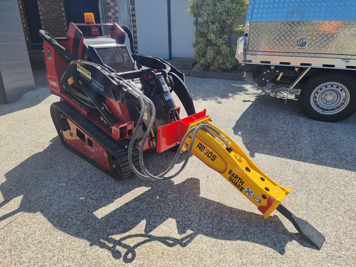 EarthQuake RB30S Rock Breaker for Mini Loaders