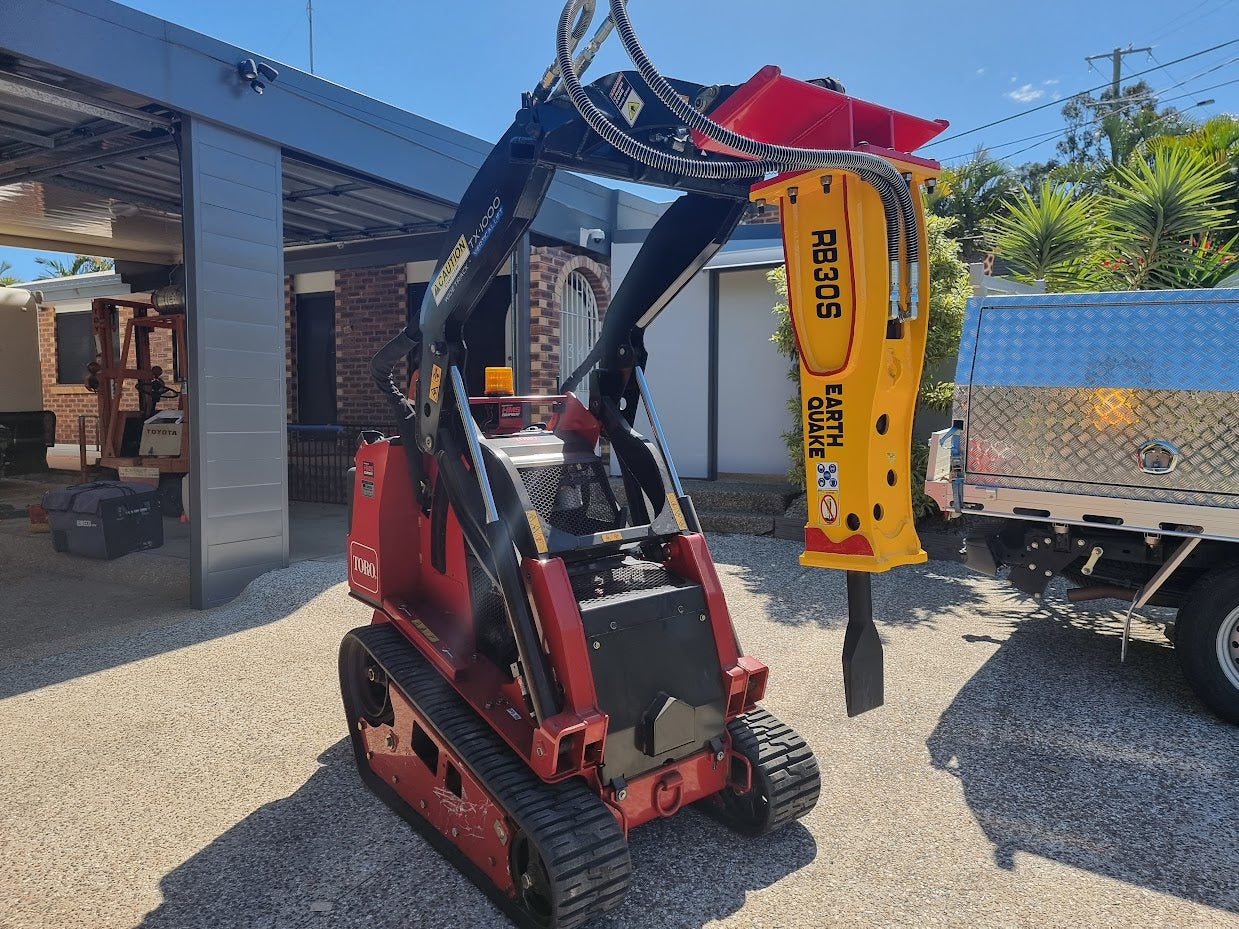 EarthQuake RB30S Rock Breaker for Mini Loaders