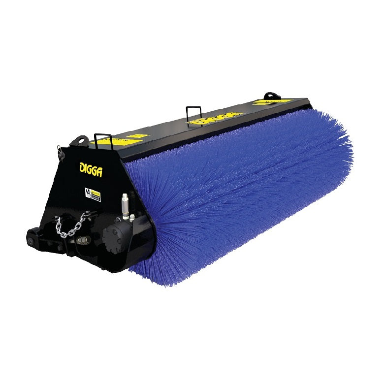 Open Face Bucket Broom Skid Steer Loader (Standard Flow)