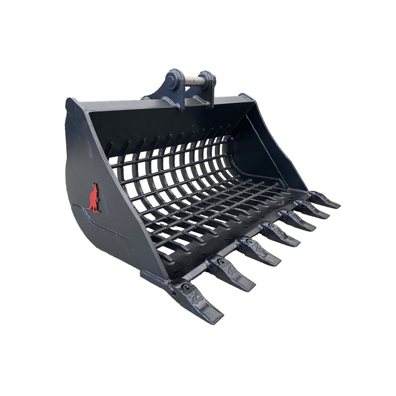 Sieve Bucket 4.5-6T to suit Mini Excavators – Earthmoving Warehouse